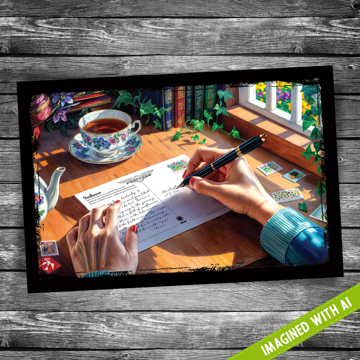 Postcard Writing Oasis – Christopher Arndt Postcard Co