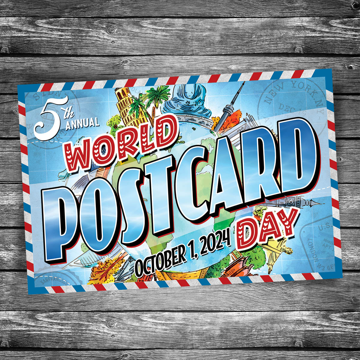 World Postcard Day 2024 Postcard – Christopher Arndt Postcard Co