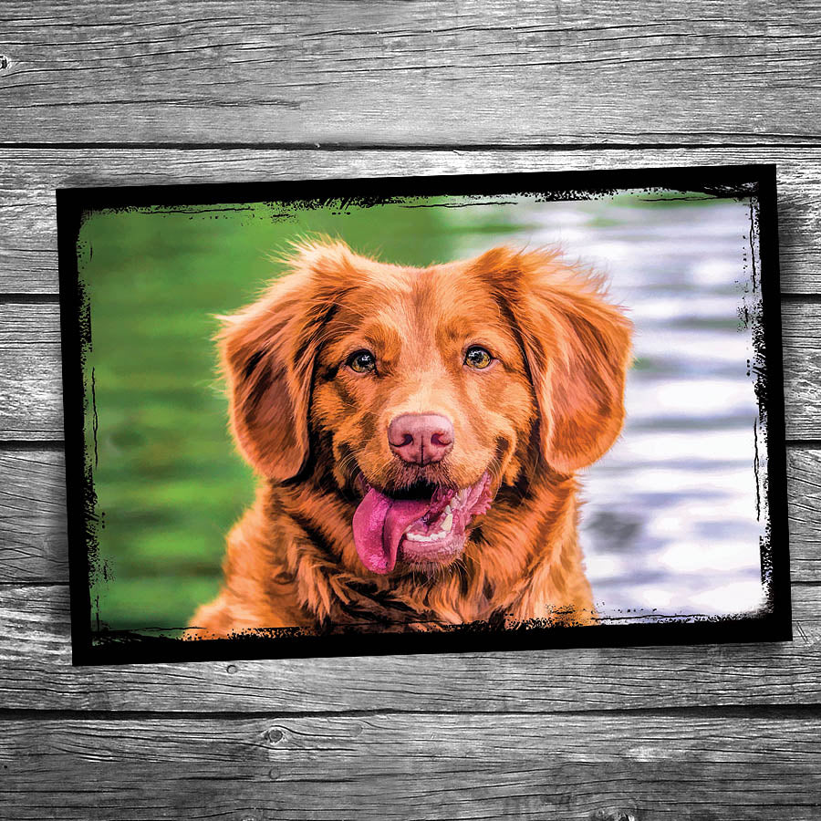 Smiley Dog Postcard - RETIRED – Christopher Arndt Postcard Co