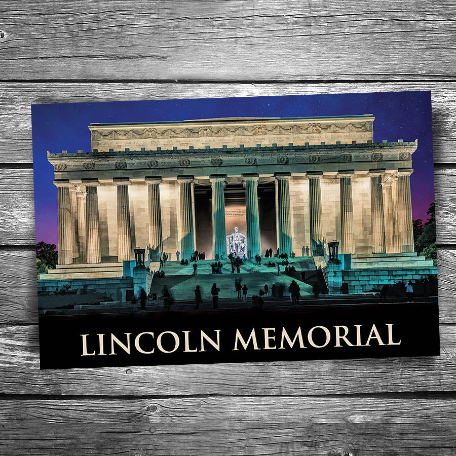 Lincoln Memorial Postcard – Christopher Arndt Postcard Co