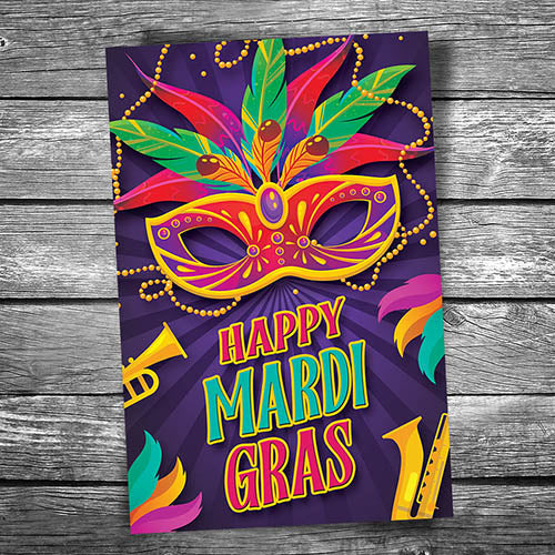 Celebrate Mardi Gras – Christopher Arndt Postcard Co