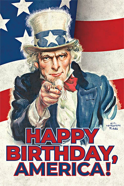 Happy Birthday, America! – Christopher Arndt Postcard Co