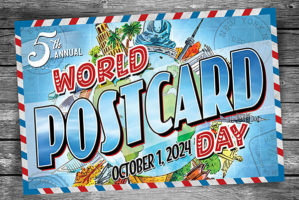 World Postcard Day 2024 Postcards Now Available – Christopher Arndt ...