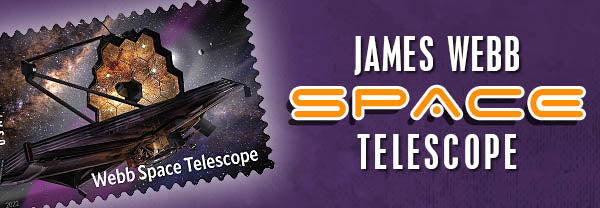 James Webb Space Telescope Stamp – Christopher Arndt Postcard Co