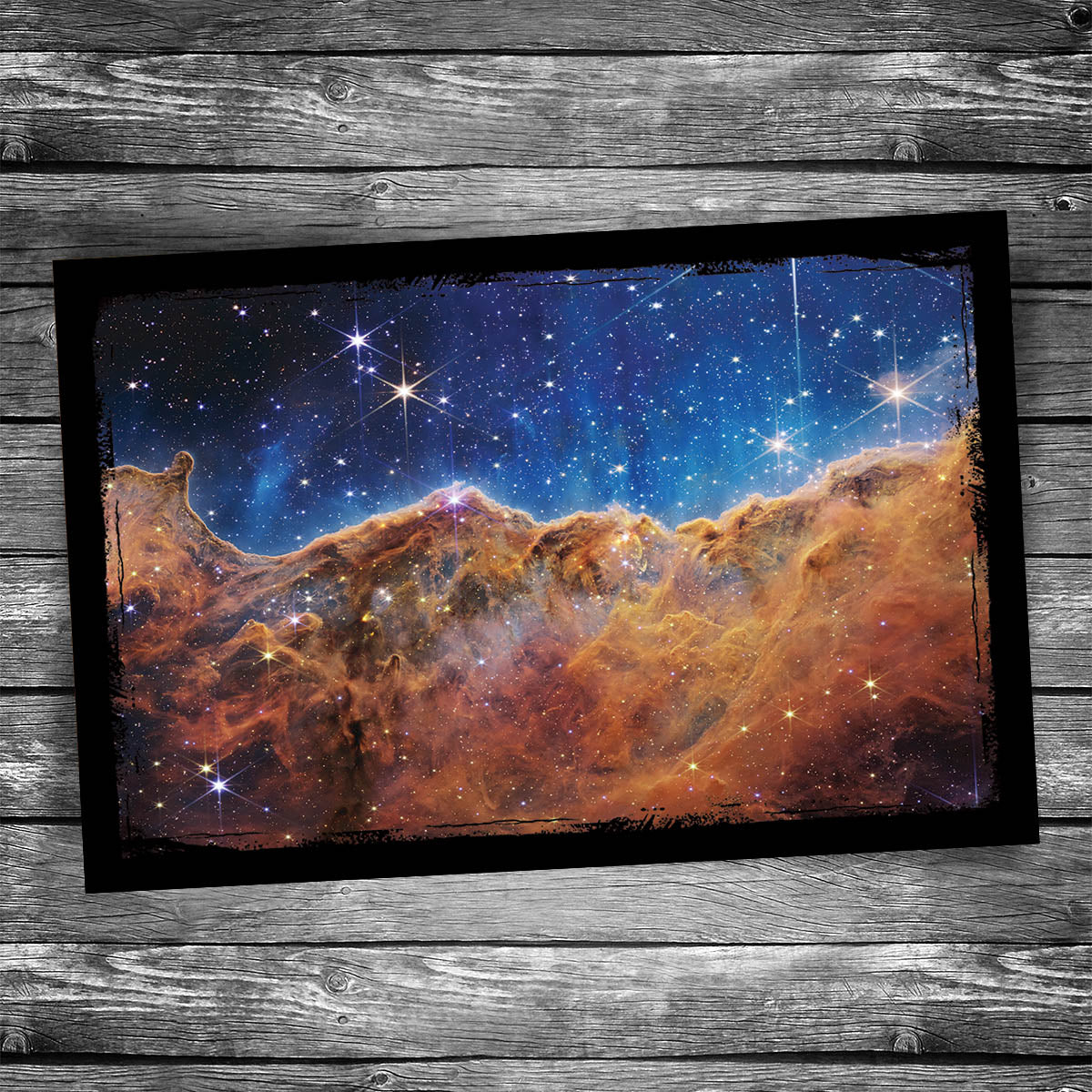 Cosmic Cliffs Postcard – Christopher Arndt Postcard Co