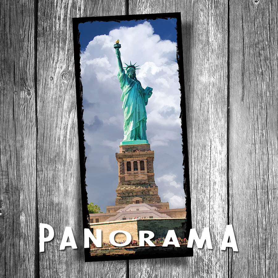 Statue of Liberty Panorama Postcard – Christopher Arndt Postcard Co