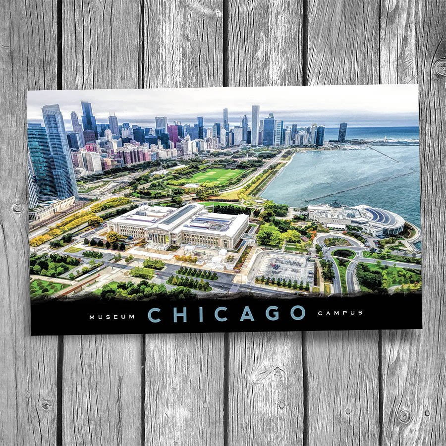 Chicago Museum Campus Postcard – Christopher Arndt Postcard Co