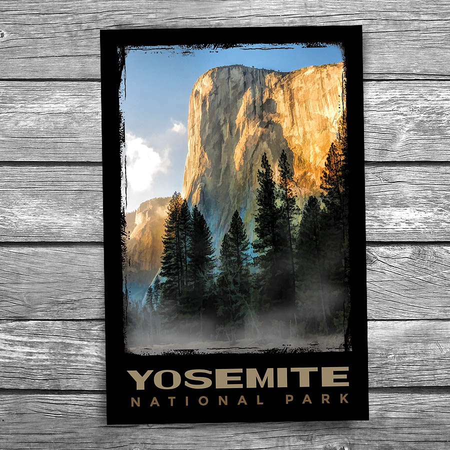 Yosemite National Park El Capitan Postcard – Christopher Arndt Postcard Co
