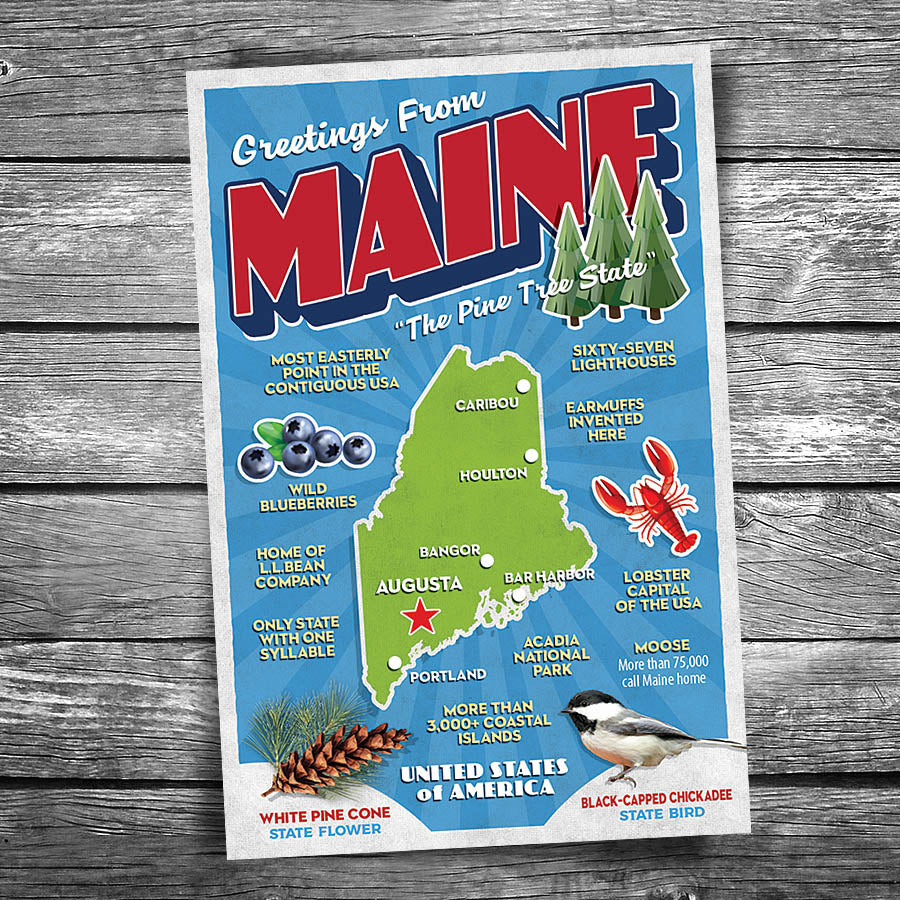 Maine Postcards – Christopher Arndt Postcard Co