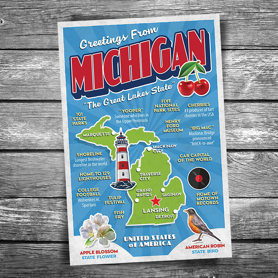 Michigan Postcards – Christopher Arndt Postcard Co