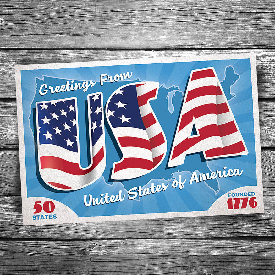 USA States Postcards – Christopher Arndt Postcard Co