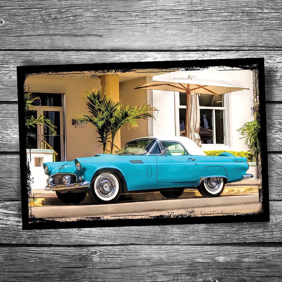 Ford Thunderbird Postcard – Christopher Arndt Postcard Co