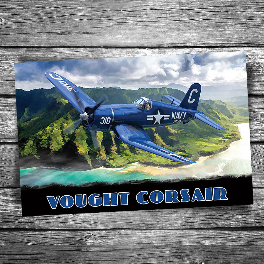 Vought Corsair Postcard – Christopher Arndt Postcard Co