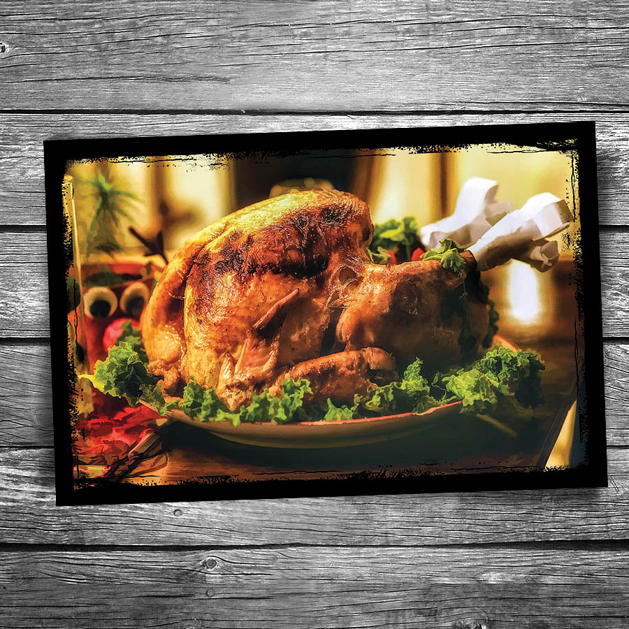 Turkey Dinner Postcard – Christopher Arndt Postcard Co