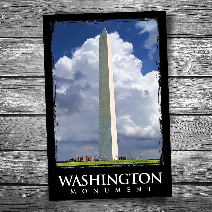 Washington Monument Postcard – Christopher Arndt Postcard Co